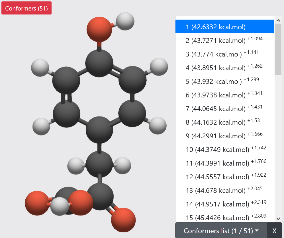 NICA is Conformational Analysis